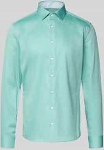 Seidensticker Slim Fit Business Hemd aus Baumwolle mit Kentkragen