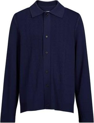 Camiel Fortgens Cardigan droit en maille ajour&eacute;e