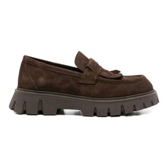 Sergio Moretti Femme, Chaussures, Brun, Taille: 40 EU Mocassins