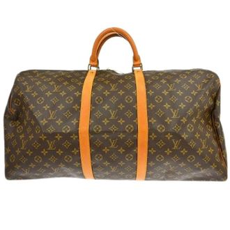 Louis Vuitton unisex, Pre-owned, Brun, Taille: ONE Size Pre-owned Keepall 60 Bag