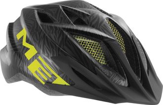 Met Fahrradhelm Crackerjack, Black/Green, 52-57 cm, 3HELM82UNNV