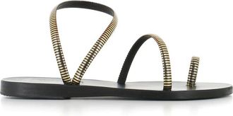 Ancient Greek Sandals Femme, Chaussures, Noir, Taille: 40 EU Eleftheria 70 S