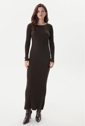 Only Strickkleid Asta 15373788 Braun Regular Fit