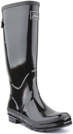 Joules Tom Fieldwelly Gloss, Damen Gummistiefel, Schwarz (Black Black), 42 EU (8 UK)