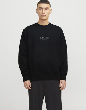 Jack & Jones Sweatshirt in Schwarz