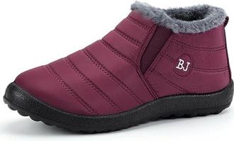 Generic Bottes de neige dhiver imperm&eacute;ables orthop&eacute;diques pour femme - Chaudes - Antid&eacute;rapantes - Doublure en fourrure - &Agrave; enfiler - Chaudes pour lext&eacute;rieur -