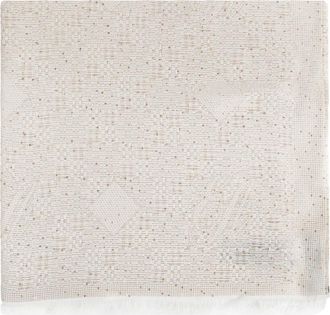 Emporio Armani Femme, Accessoires, Beige, Taille: ONE Size &Eacute;tole &agrave; micro-sequins