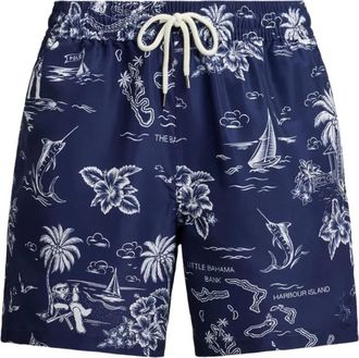 Polo Ralph Lauren Homme, Maillots de bain, Bleu, Taille: XL Harbor Island Bear Swim Shorts