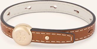Tory Burch Tory Burch Lederarmband Icon braun