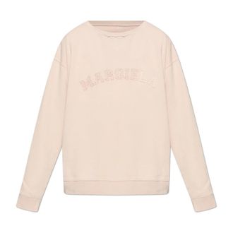 Maison Margiela Sweatshirt mit Vintage-Effekt - - Sweatshirts & Hoodies - Herren - Rosa - L