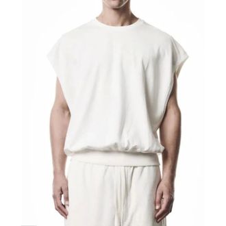 Thom Krom Homme, Tops, Blanc, Taille: XL Thom Krom T-shirts et Polos