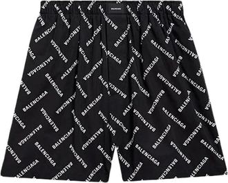 Balenciaga Herren, Shorts, Schwarzk, SGr&ouml;&szlig;e