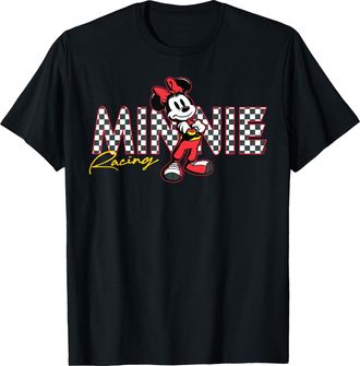 Disney Minnie Mouse Racing Mickey & Friends Race Car Drivers T-Shirt