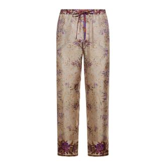 Pierre-Louis Mascia Damen, Hosen, Lila, XLGr&ouml;&szlig;e