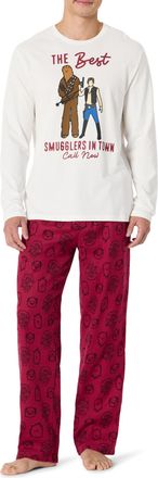 Amazon Essentials Herren Schlafanzug-Schlaf-Sets Flanell, Schmuggler, XXL