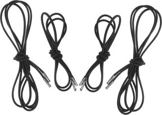 Cabilock 4 St&uuml;ck Liegestuhl Elastikseil Stuhl Bungee Reparaturseil Ersatz Elastikkordel Bungee Ersatzkordel Ersatzschn&uuml;re Seil Liegestuhl Ersatzkordel Elastikk