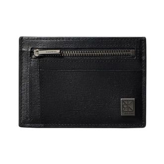 Calvin Klein Homme, Accessoires, Noir, Taille: ONE Size Porte-cartes Logo Emblem