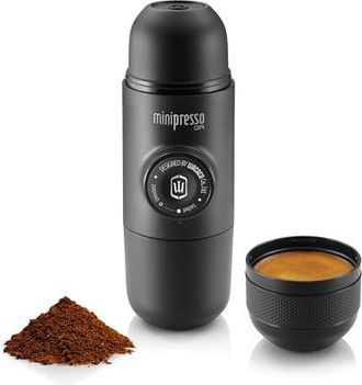 Wacaco Minipresso GR, Machine à Espresso Portative, pour Café Moulu, cafetière de voyage de petite taille, pas de batterie ou besoin électrique, actionnée ma