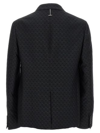 Alexander McQueen Mens Black Viscose Blazer Clothing