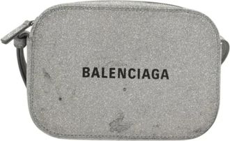 Balenciaga Pre-owned Cuir sacs-balenciaga - Femme - Pre-owned - Gris - Taille: ONE Size