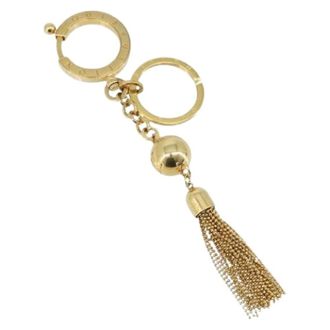 Louis Vuitton Porte-cl&eacute;s en m&eacute;tal Pre-owned - Femme - Pre-owned - Jaune - Taille: ONE Size