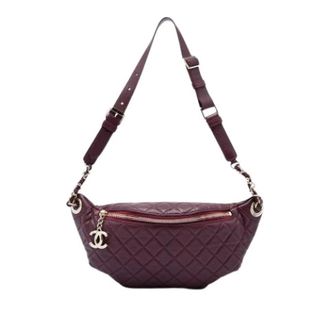 Chanel Pre-owned Vintage Quilted Belt Bag - - Pre-owned - Damen - Lila - ONE SIZE