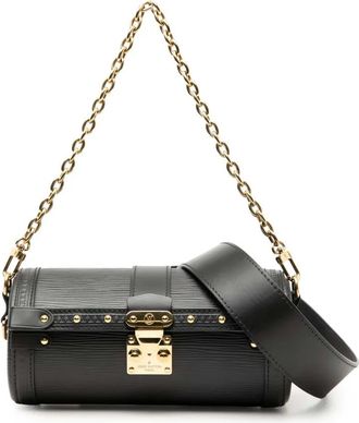 Louis Vuitton 2021-2025 Epi Papillon Trunk satchel - Schwarz