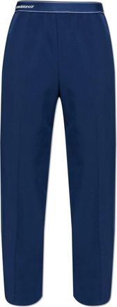 Casablanca Homme, Pantalons, Bleu, Taille: XL Logo Pantalons