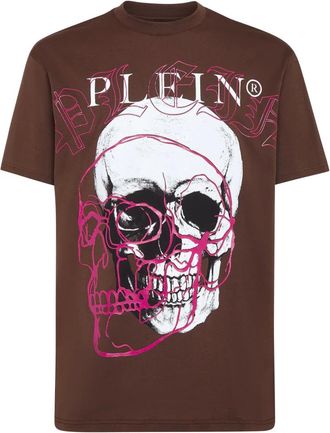 Philipp Plein Herren, Oberteile, Braun, SGr&ouml;&szlig;e
