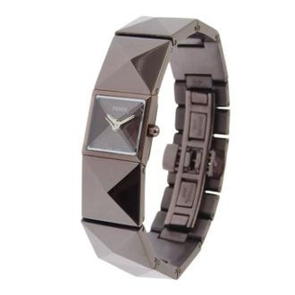 Fendi Montre Vintage Pre-owned - Femme - Pre-owned - Brun - Taille: ONE Size