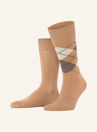 Burlington 2er-Pack Socken Everyday X-Mas beige