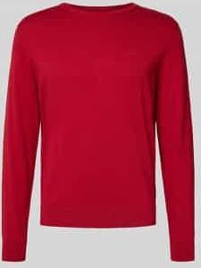 Bugatti Strickpullover mit gerippten Abschlüssen