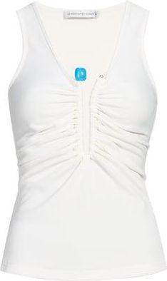 CHRISTOPHER ESBER Top eingestellt - Weiß