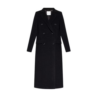 Sams&oslash;e & Sams&oslash;e Femme, Manteaux, Noir, Taille: 40 FR Falcon Coat