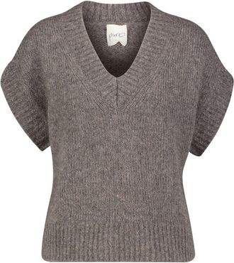 Pure Damen Pullunder aus Wolle und Kaschmir