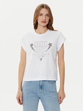 Guess T-Shirt W5RI06 I3Z14 Wei&szlig; Regular Fit