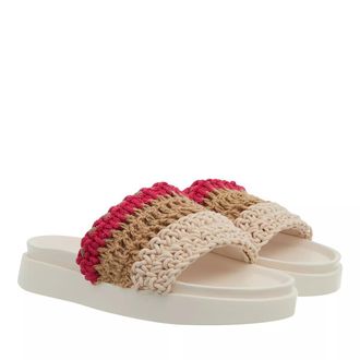 INUIKII Slipper & Pantoletten - Loose Knitted - Gr. 39 (EU) - in Beige - f&uuml;r Damen