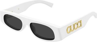 Gucci Gg1771S Sonnenbrille - - Accessories - unisex - Wei&szlig; - 51 MM