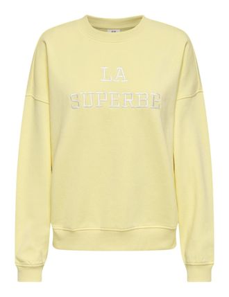 Jacqueline de Yong Jdymesa L/S O-Neck Emb Sweat JRS Noos