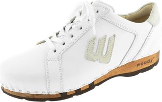 Woody Herren Wayne Clog Sneaker, Weiss-Hielo, 43 EU