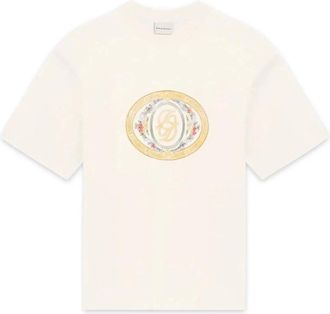 Drôle de Monsieur Homme, Tops, Beige, Taille: XL Le T-Shirt D Miroir Ornements