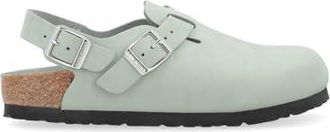 Birkenstock Tokio Sabot en Cuir Nubuck Gris, Taille: 40