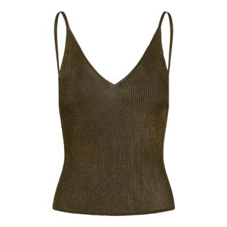 Gestuz GZsilvi Singlet Top - - Tops - Damen - Gr&uuml;n - M
