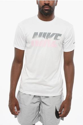 Nike SWIM Gradient Logo HYDROGU Crew-neck T-shirt size Xxl