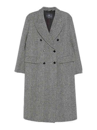 Ermanno Scervino Manteau Au Genou - Blanc