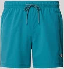 Jack & Jones Straight Fit Badeshorts mit Logo-Detail Modell Maui