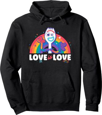Pixar Disney & Pixars Toy Story Forky Love for All Rainbow Pride Pullover Hoodie