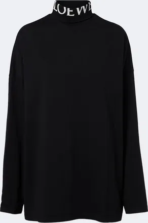 Loewe Top en coton &agrave; logo