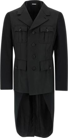 Comme Des Gar&ccedil;ons Homme, Manteaux, Noir, Taille: M Veste Blazer Double &Eacute;paisseur