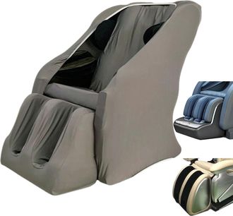Generic Ganzkörper-Shiatsu-Massagestuhlbezug,Zero-Gravity-Massagestuhl-Staubschutzbezüge waschbarer Stretchstoff Abdeckung für Massagesessel Schonbezüge(B,Upp